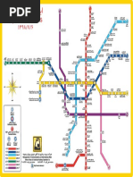 Tehran Metro and BRT Maps Guide | PDF