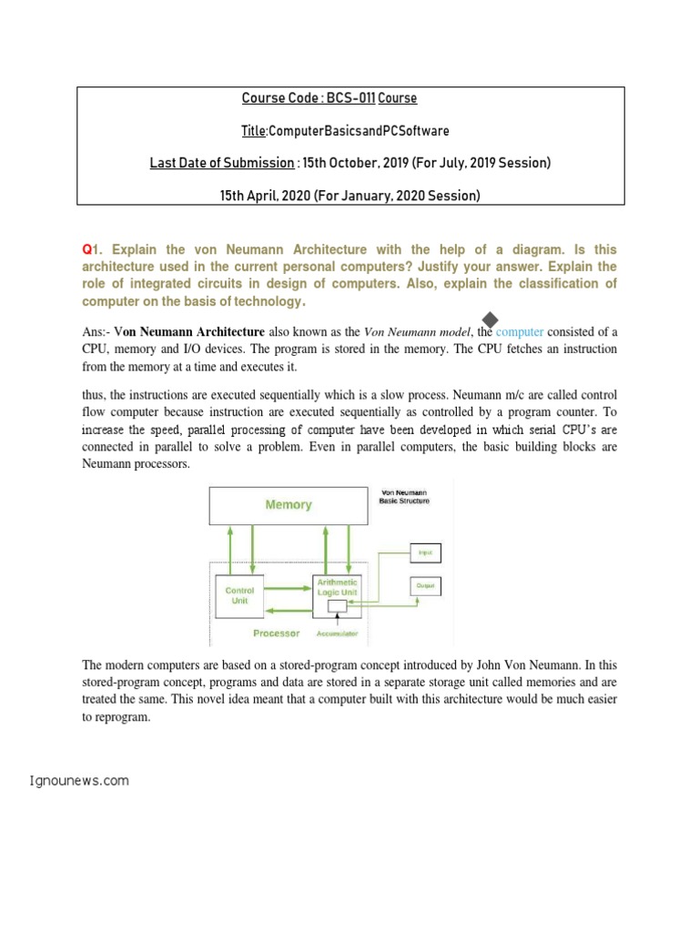 Bcs 011 PDF | PDF | Computer Data Storage | Network Topology
