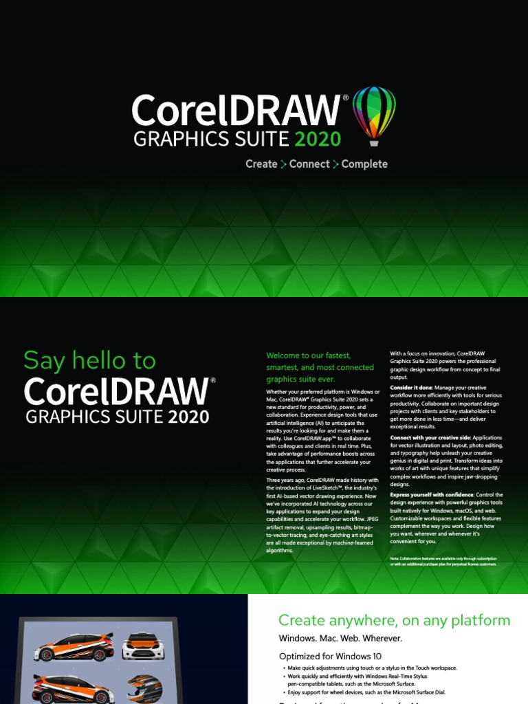 Corel Draw Graphic Suite - Product Guide en | PDF | Application ...