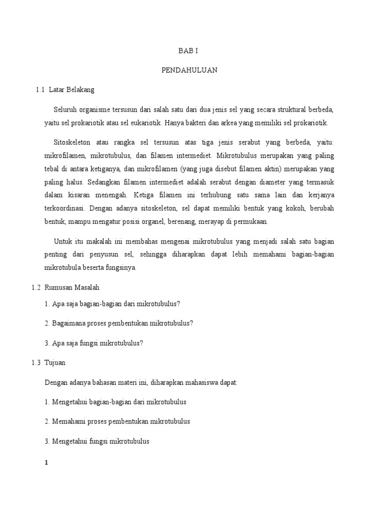 Mikrotubulus Isi | PDF | Ilmu Sosial | Kesehatan Holistik