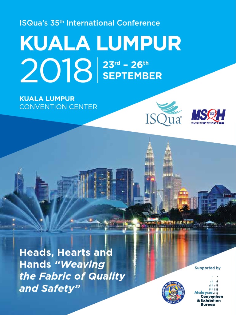 ISQua Programme KL 2018 PDF | PDF | Patient Safety | Health System