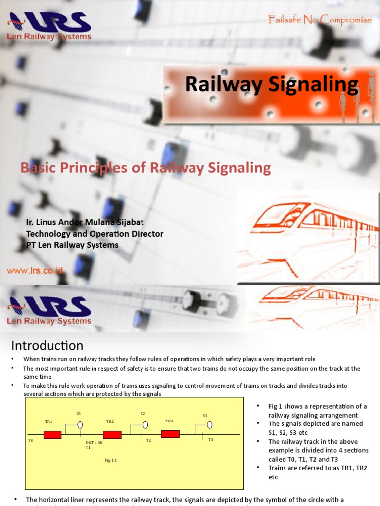 Railway Signaling Principles Explained | PDF | Systems Engineering ...