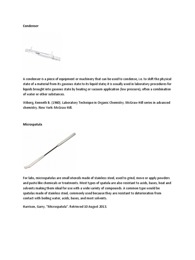 Condenser | PDF | Distillation | Chemistry