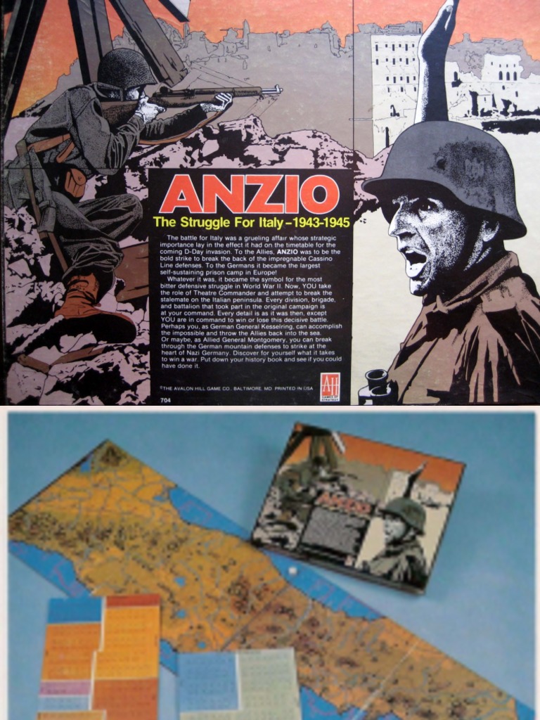 Avalon Hill - Anzio | PDF