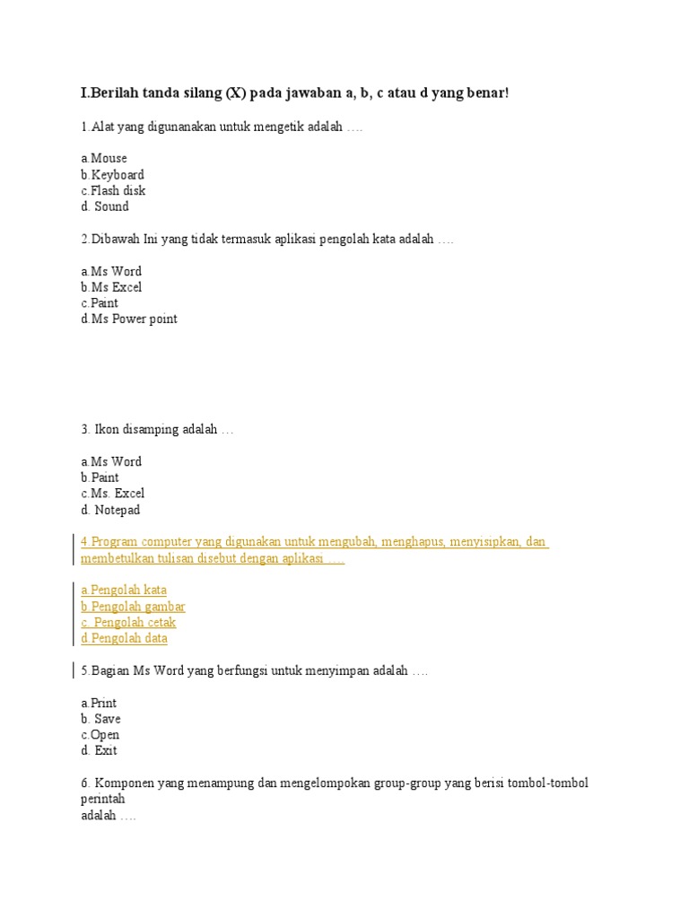 Soal Copypaste | PDF