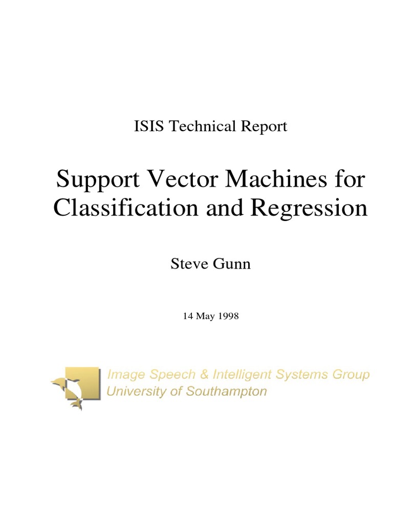 Svm Pdf Pdf Vector Space Statistical Classification