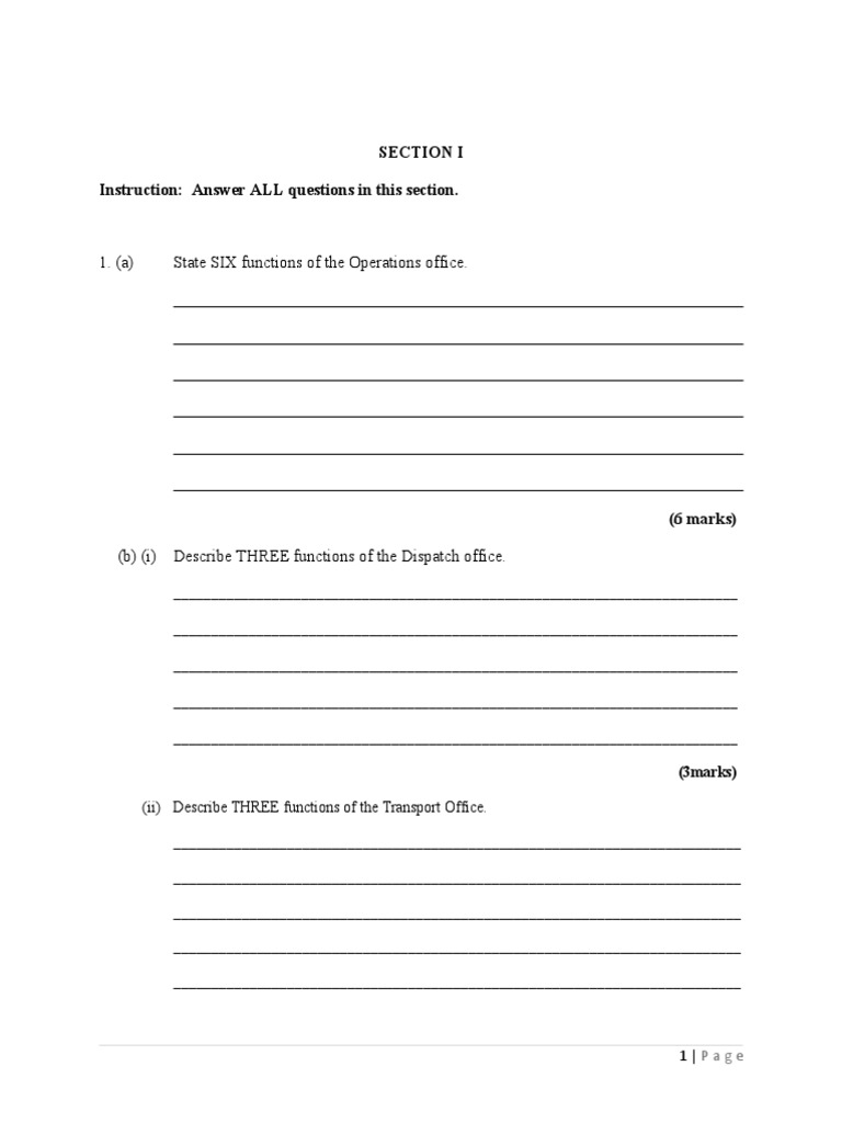 Oa Csec Questions | PDF | Human Resources | Employment