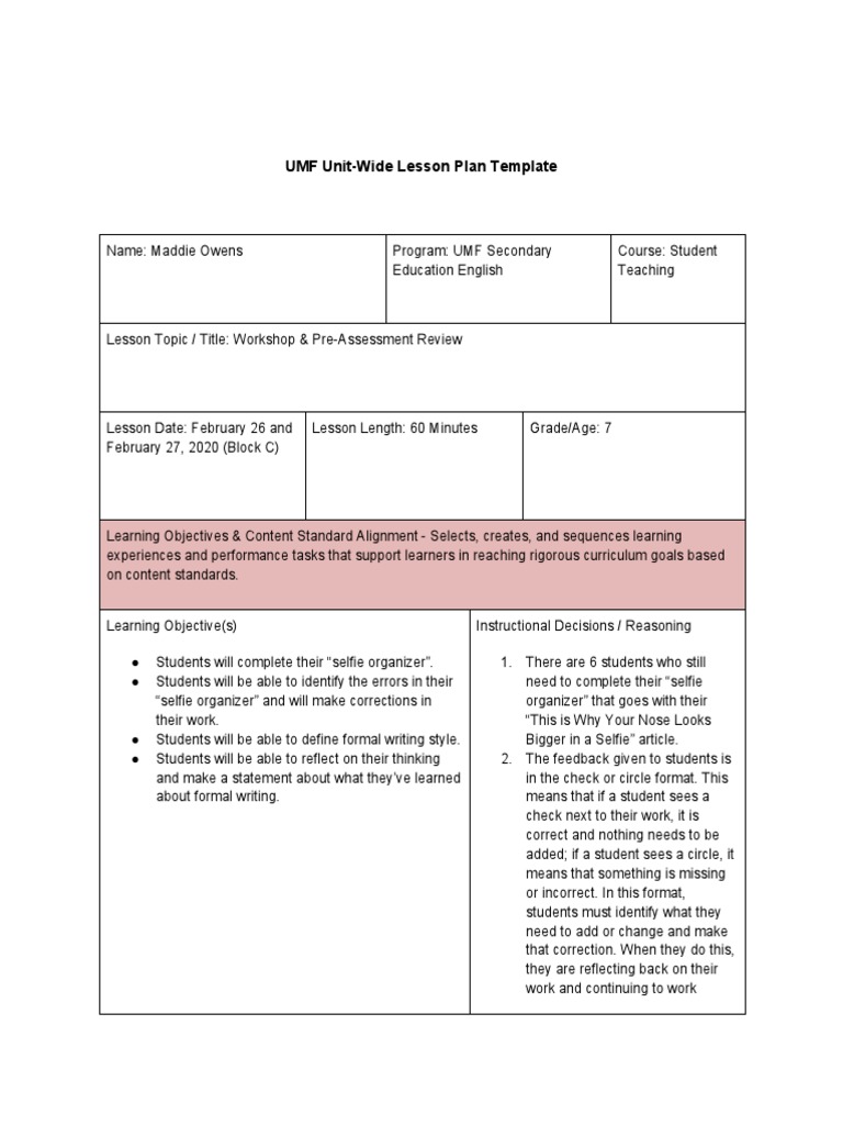 Informational Writing 2 | PDF | Lesson Plan | Differentiated Instruction
