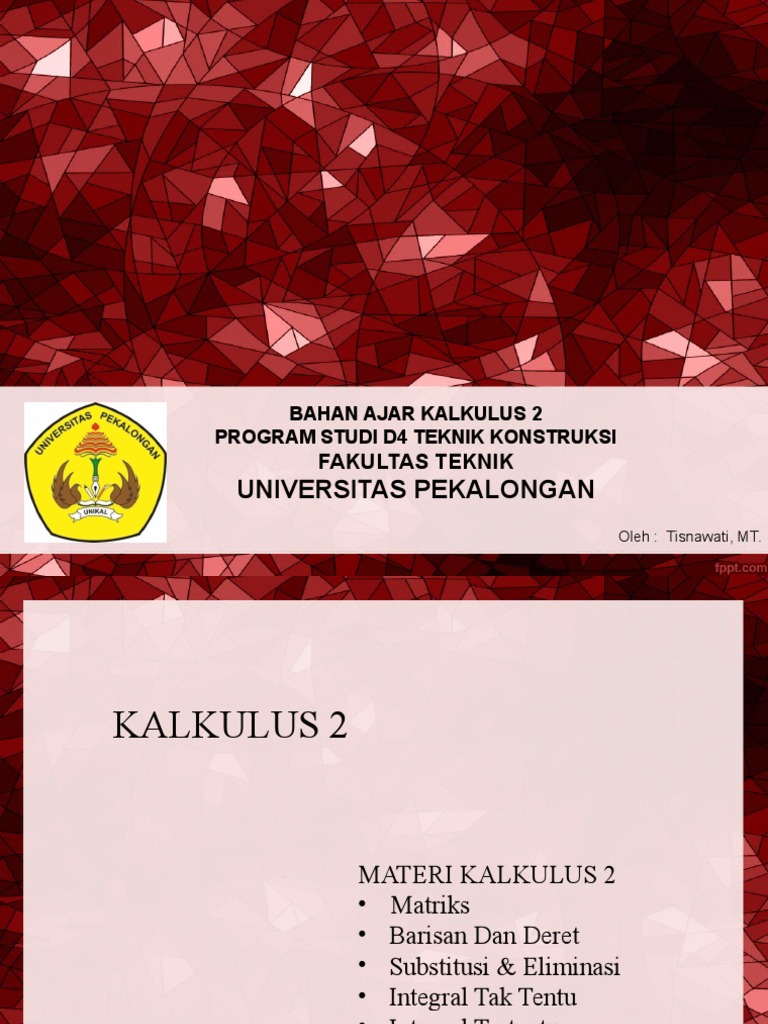 Kalkulus 2 BAB II. Barisan & Deret | PDF | Metode & Bahan Ajar | Komputer