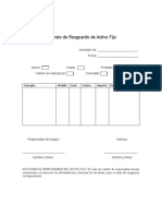 Formato de Resguardo de Materiales y Equipo | PDF | Science | Ciencia y ...