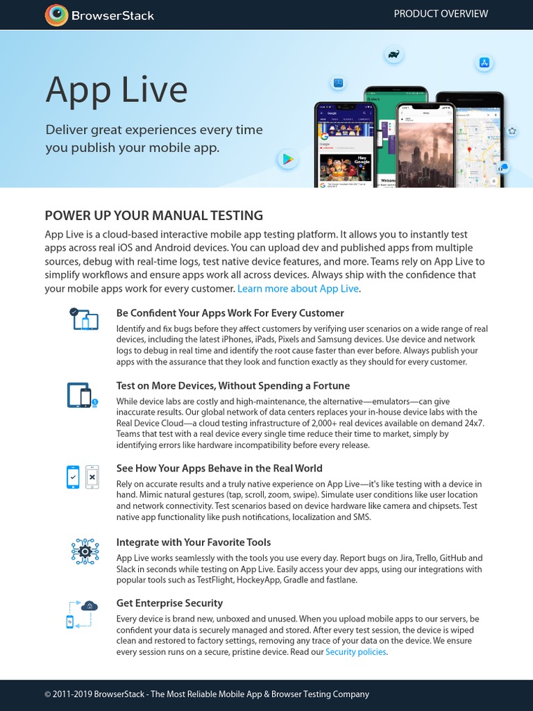 App Live: Deliver Great Experiences Every Time You Publish Your Mobile ...