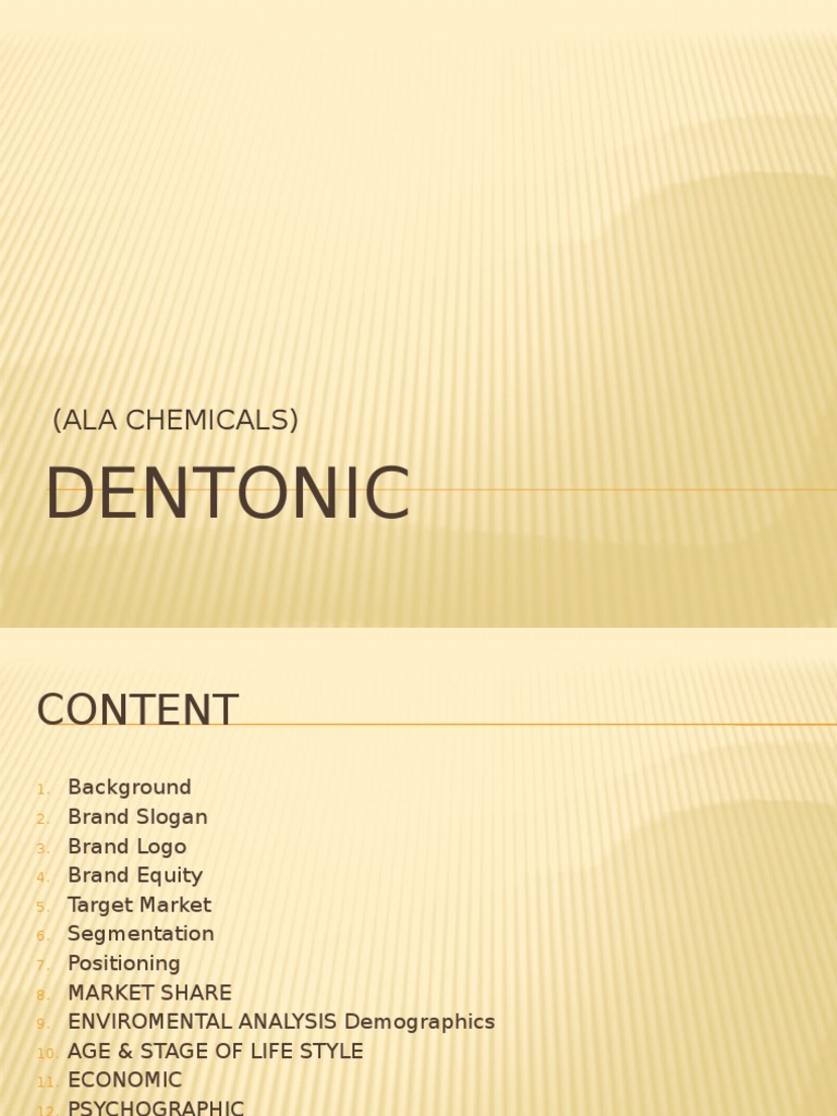DENTONIC Tooth Powder | PDF | Oral Hygiene | Marketing
