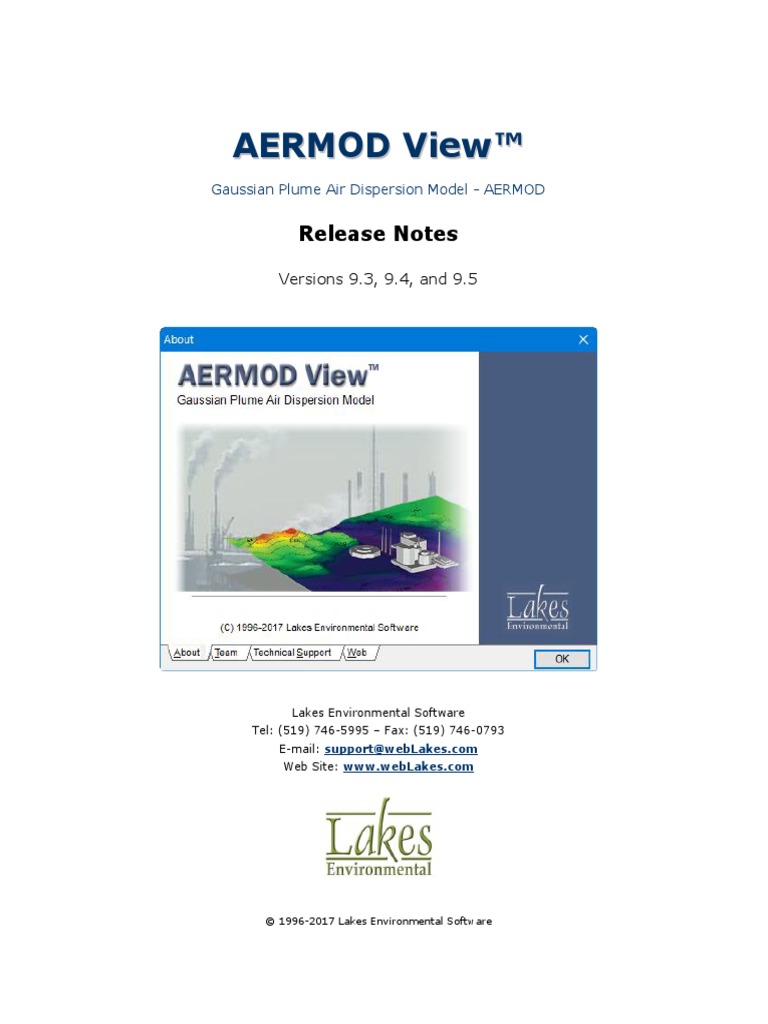 Guía Aermod Lakes | PDF | Computer File | Software Bug