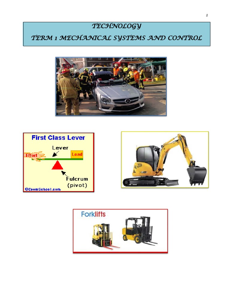 GRD 7 Tech Term 1 2020 Approved | PDF | Lever | Drawing
