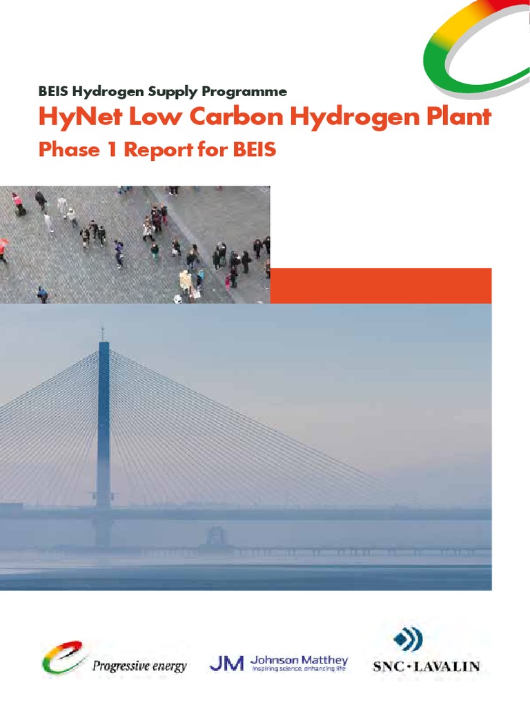 HyNet Low Carbon Hydrogen Plant PDF | PDF | Low Carbon Economy | Carbon ...