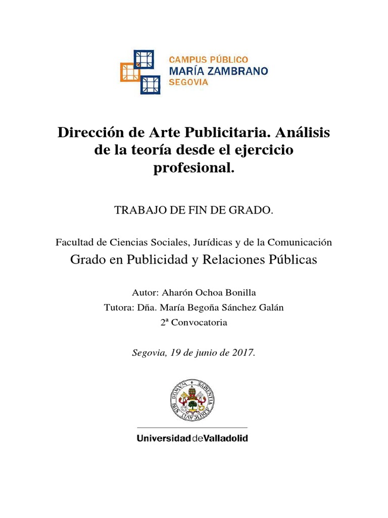 Tfg-N. 748 | PDF | Publicidad | Diseño gráfico