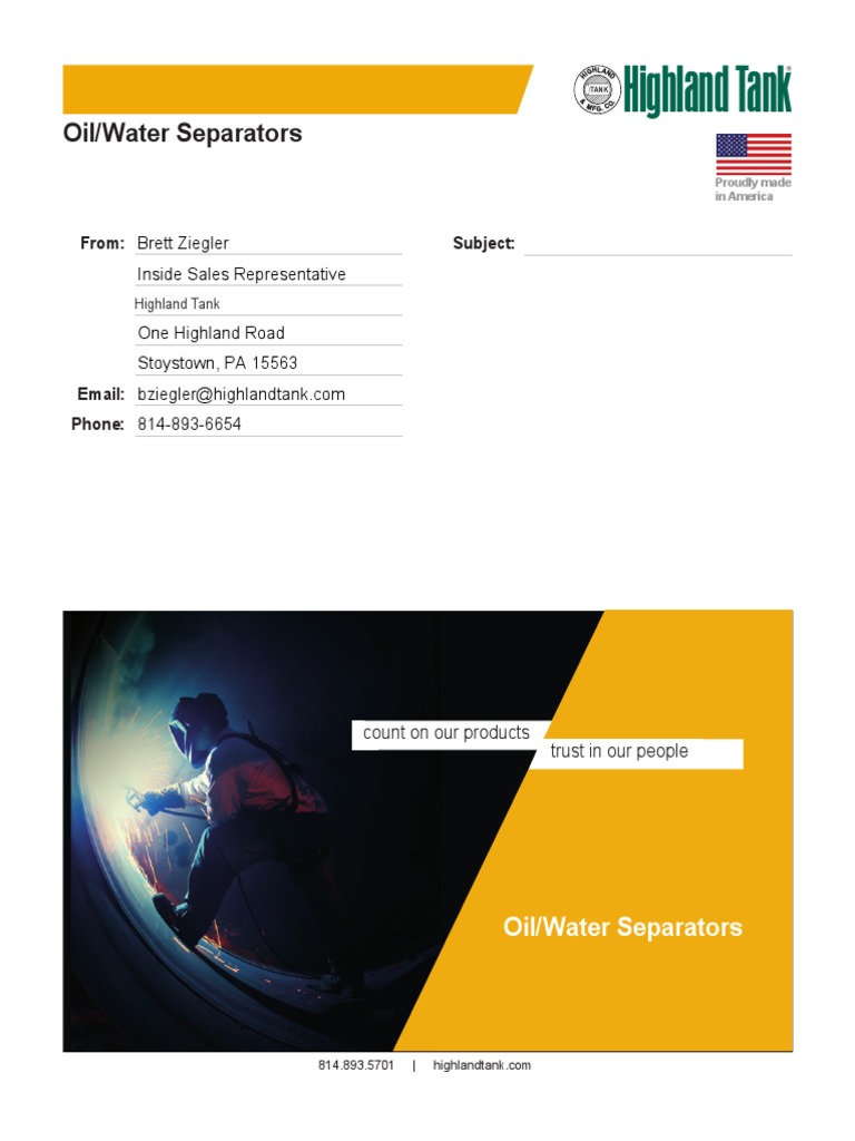 OWS Oil Water Separator | PDF | Pump | Electric Motor