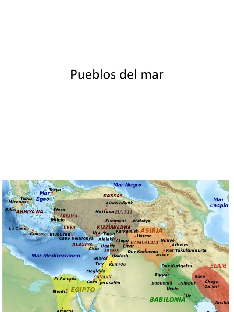 Pueblos Del Mar | PDF | Filisteos | 2do milenio aC