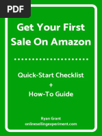 How To Dropship On Amazon - Cheat Sheet - AutoDS | PDF