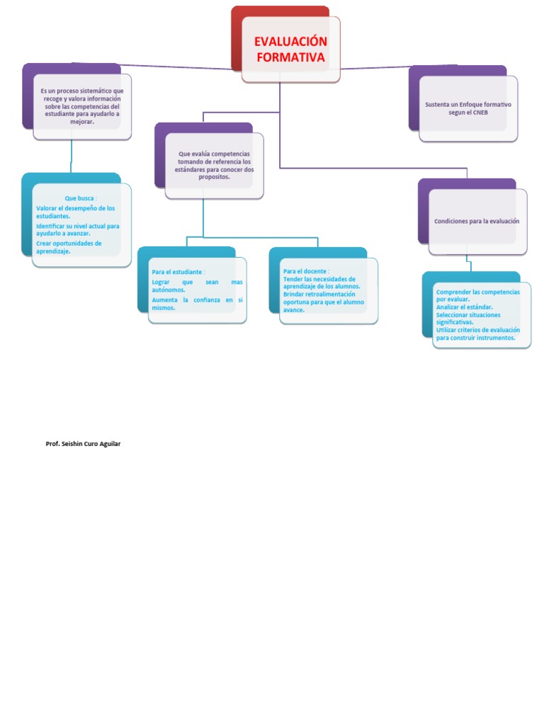 Organizador - Evaluacion Formativa | PDF