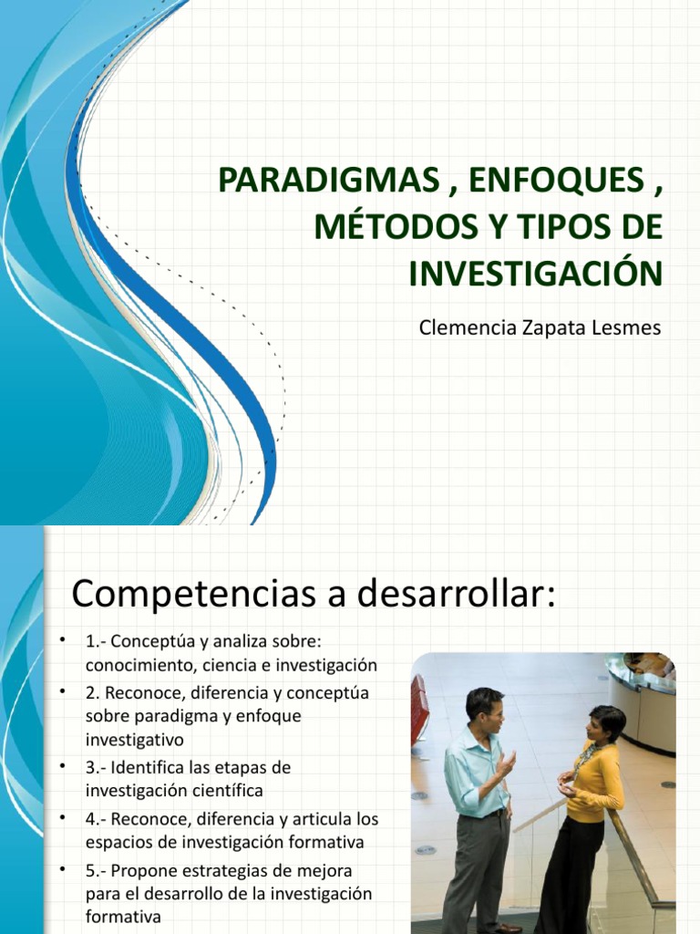 Paradigmas, Enfoques y Tipos de Investigación PDF | PDF | Paradigma ...
