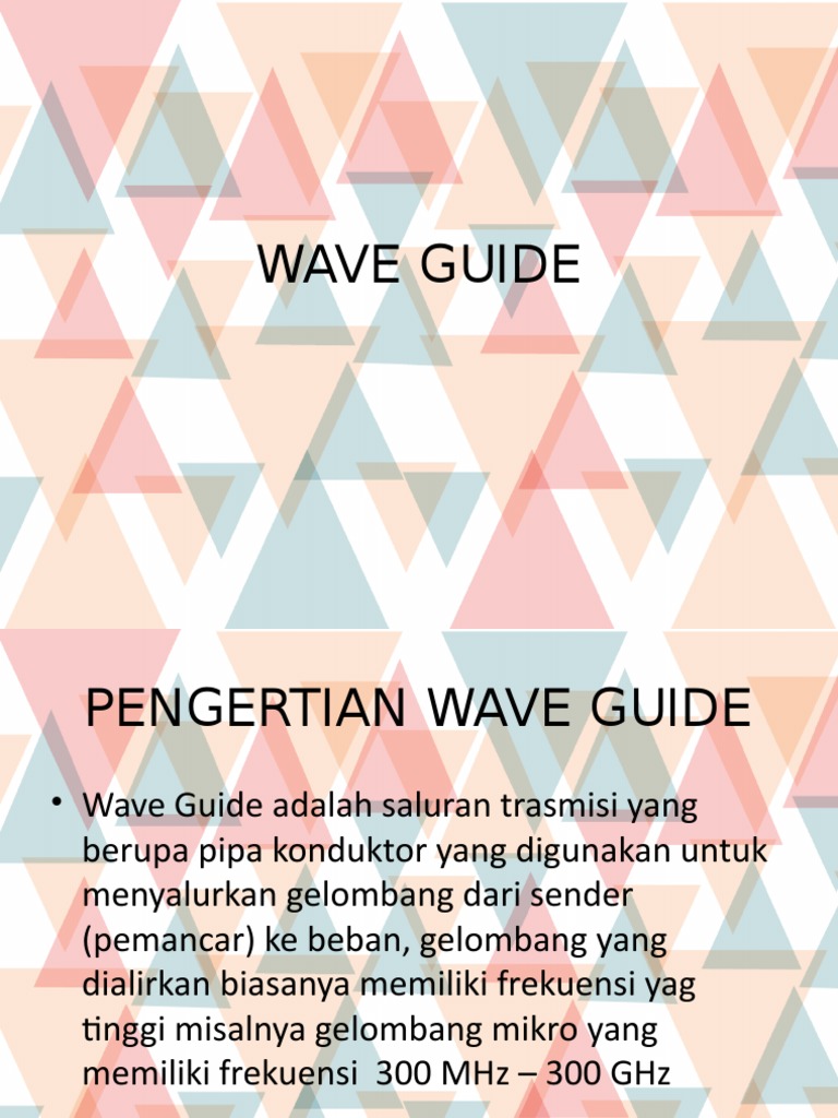 Wave Guide | PDF