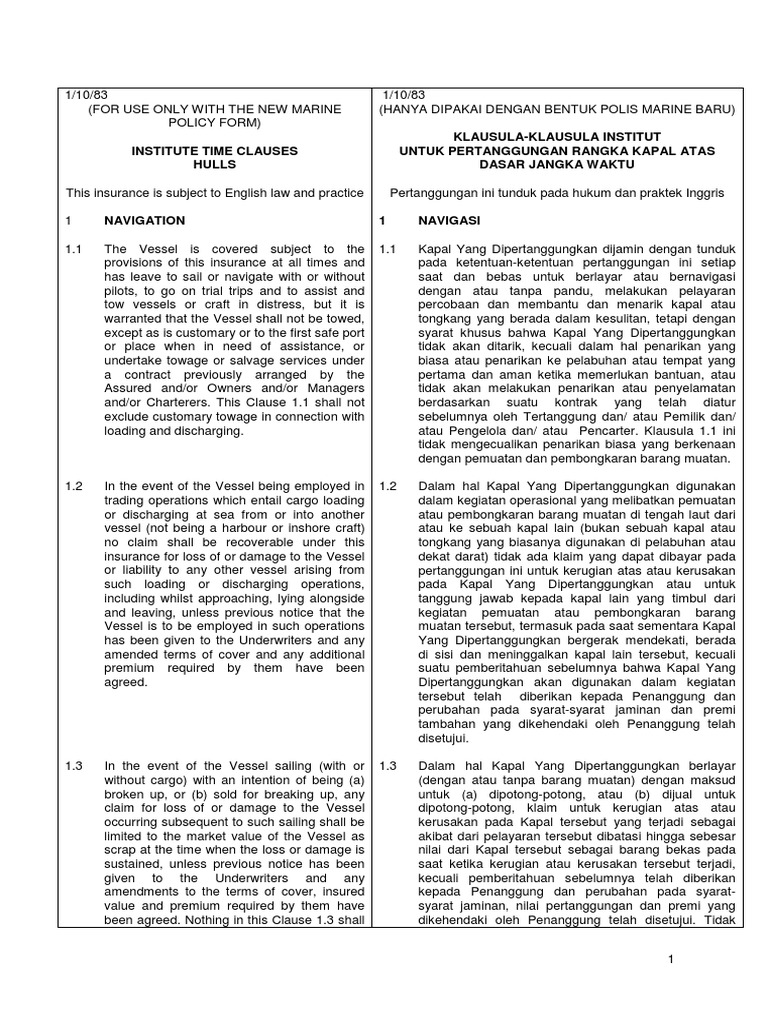 ITC Hull 280 - Bilingual | PDF