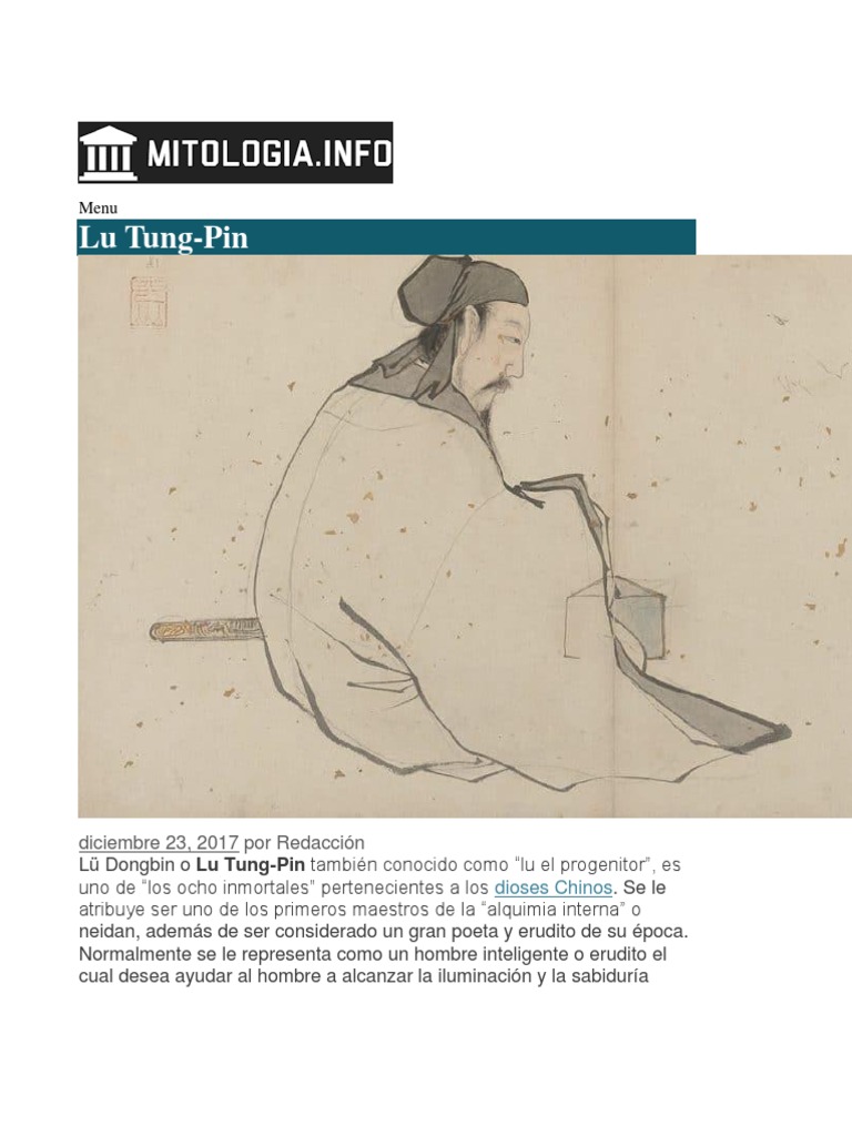 Lu Tung-Pin | PDF | Religión y creencia