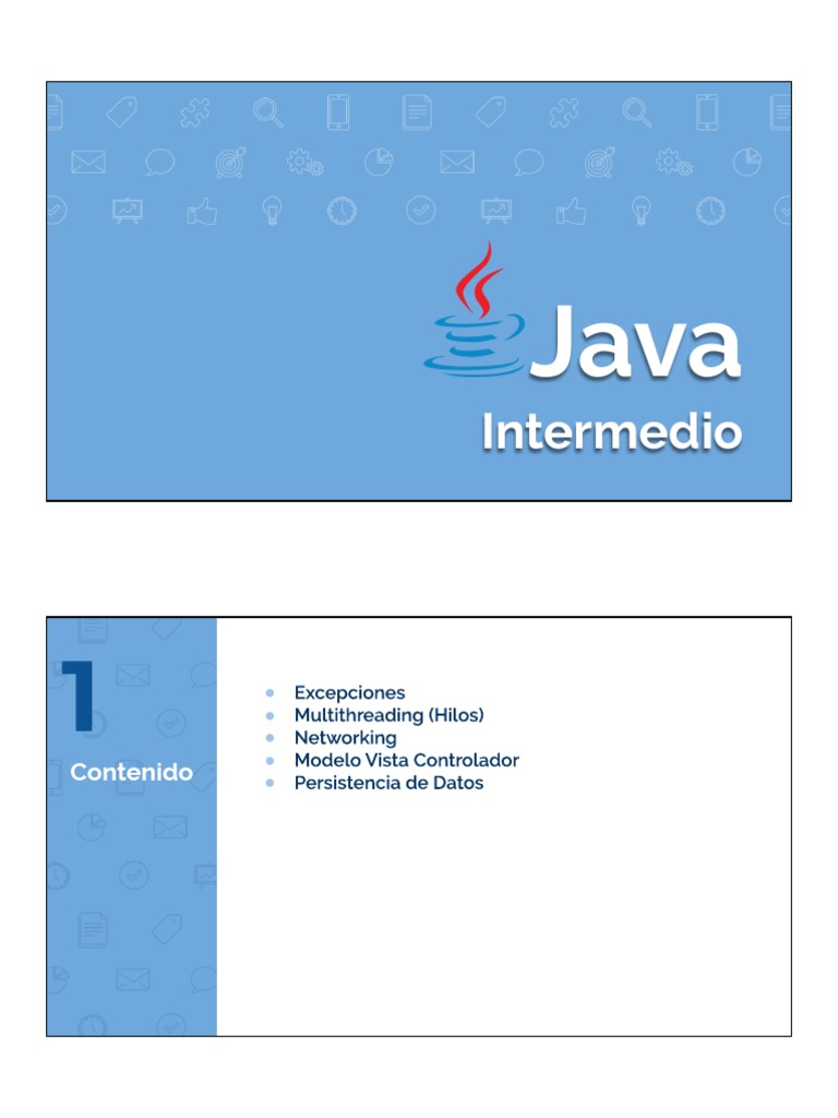 Java Intermedio 01 | PDF | Hilo (Computación) | Proceso (Computación)