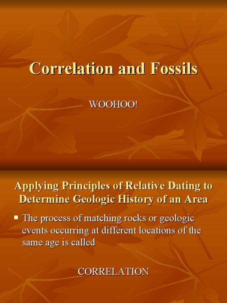 Geologic History via Fossil Correlation | PDF | Science & Mathematics ...