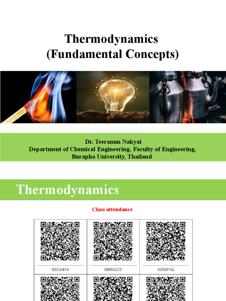Basic of Thermodynamics | PDF | Thermodynamics | Thermodynamic Equilibrium