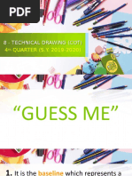 EGD Grade 10 DESCRIPTIVE GEOMETRY | PDF | Drawing | Line (Geometry)