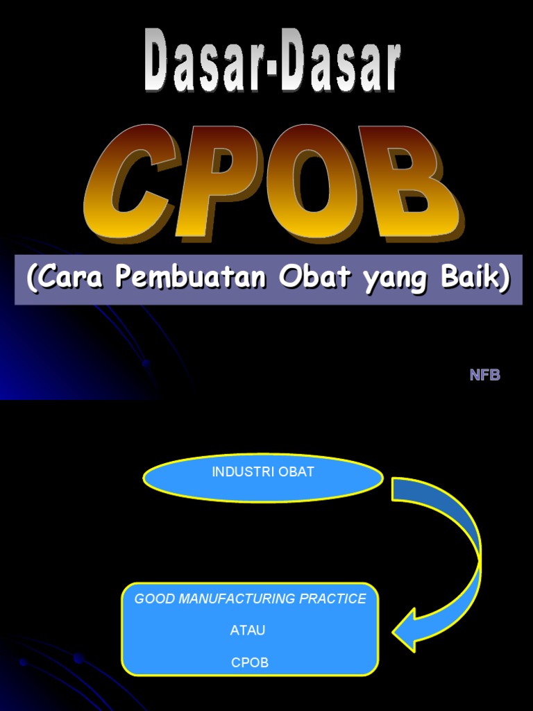 CPOB | PDF | Kesehatan Holistik