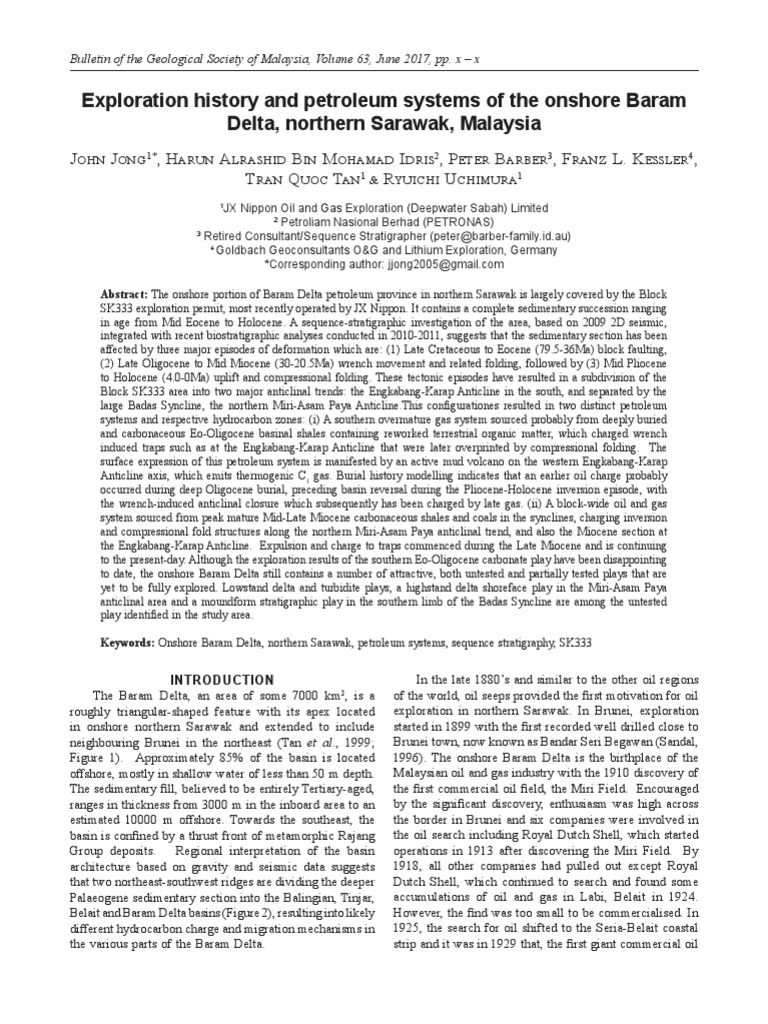 Exploration History and Petroleum System | PDF | Petroleum Reservoir ...