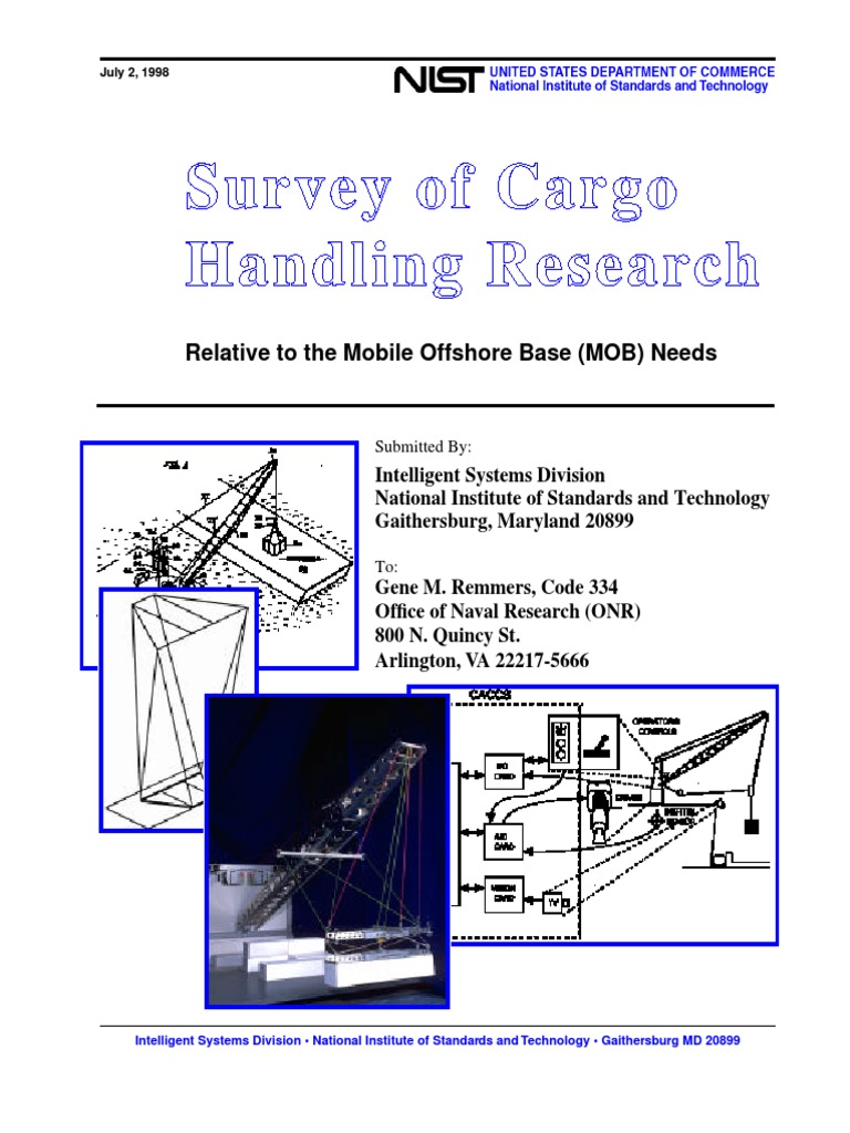 Survey of Cargo Handling Research | PDF | Containerization | Crane (Machine)