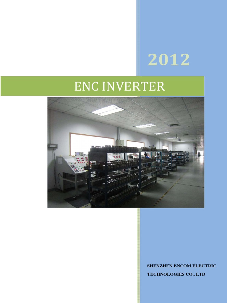 ENCOM Frequency Inverter Catalogue | PDF | Power Inverter | Mains ...