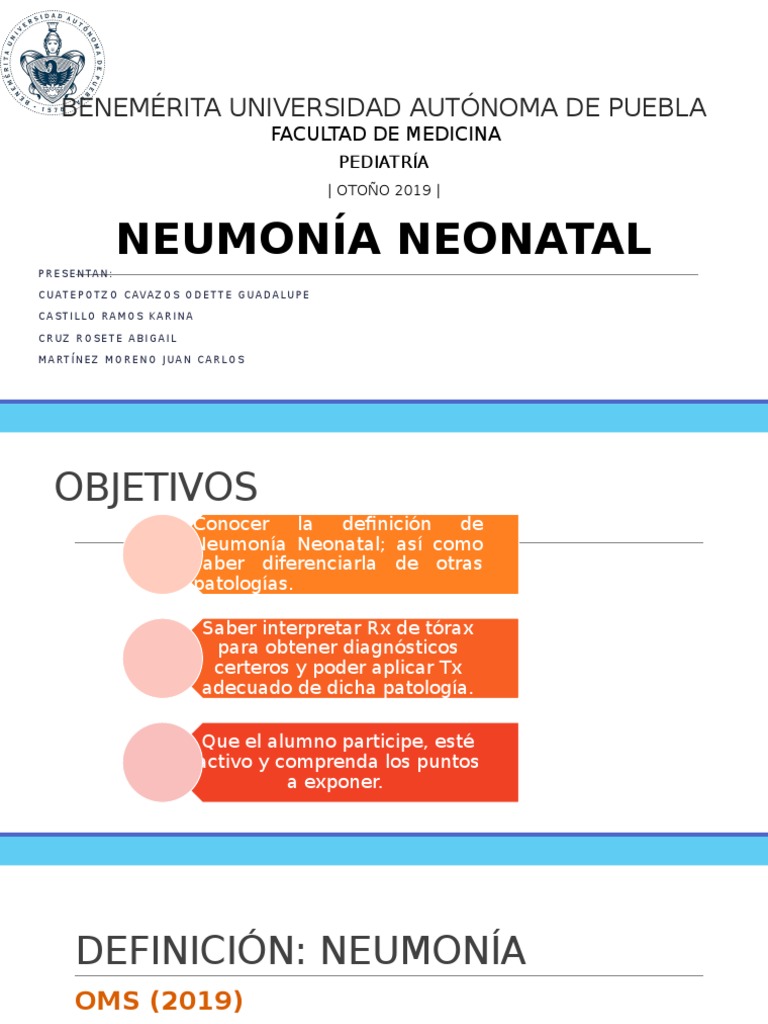 Neumonia Neonatal | PDF | Neumonía | Salud pública