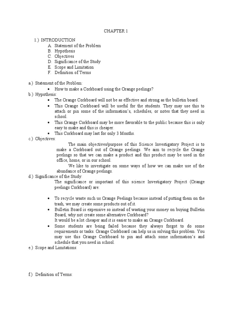 Science Investigatory Project (SIP) | PDF