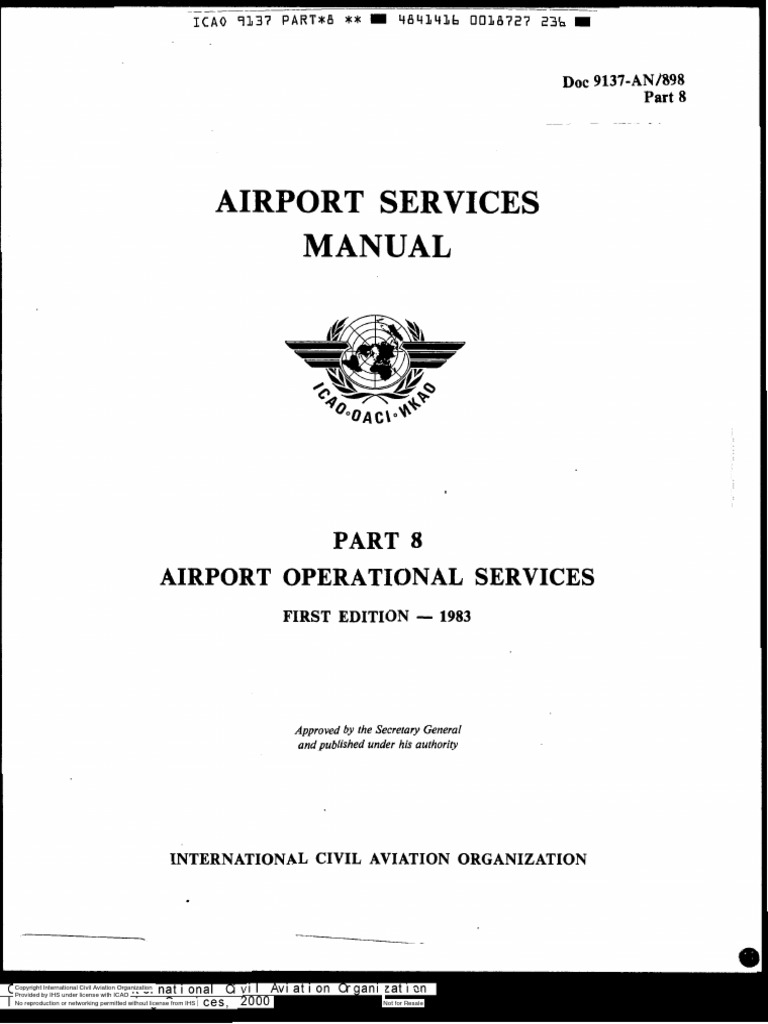 9137 p8 Airport Operational Services | PDF | Airport | Air Traffic Control