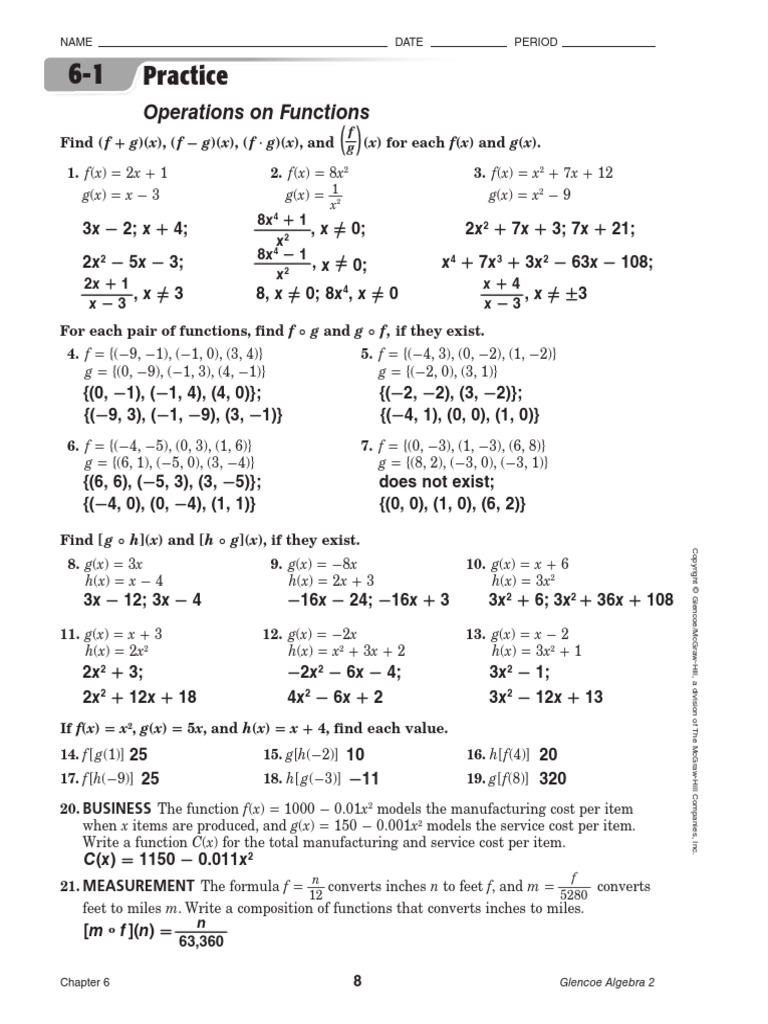 MCQ Answers Key | PDF | Teaching Mathematics