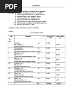 20 Journal Voucher | PDF | Debits And Credits | Expense