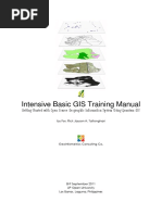 Qgis Training Manual PDF | PDF | Geographic Information System | Menu (Computing)