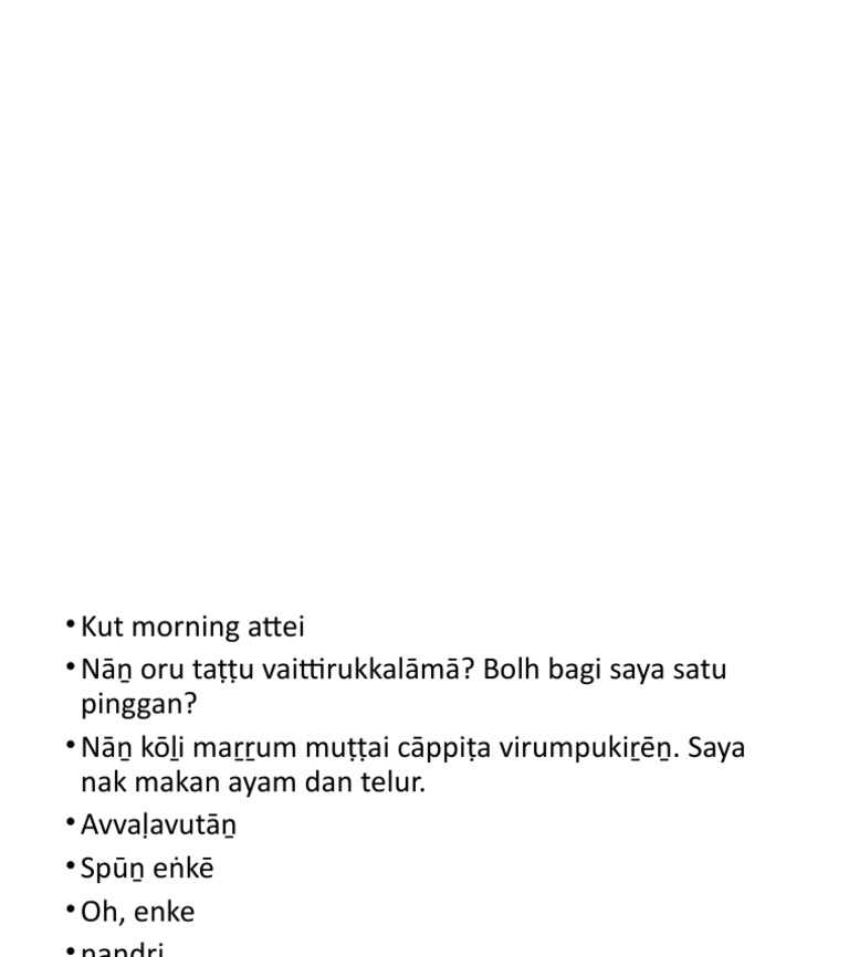 Perbualan Di Restoran | PDF