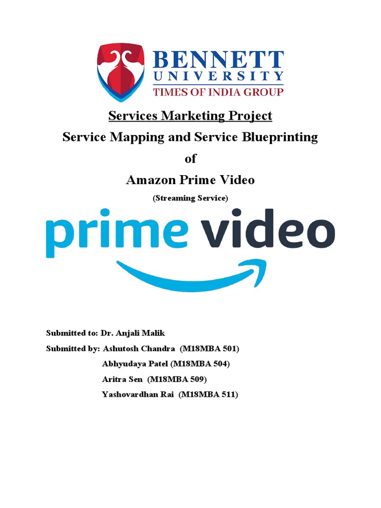 Amazon Prime Video Service Mapping | PDF | Multimedia | Computing And ...