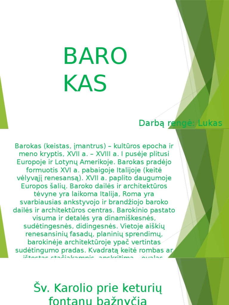Barokas | PDF