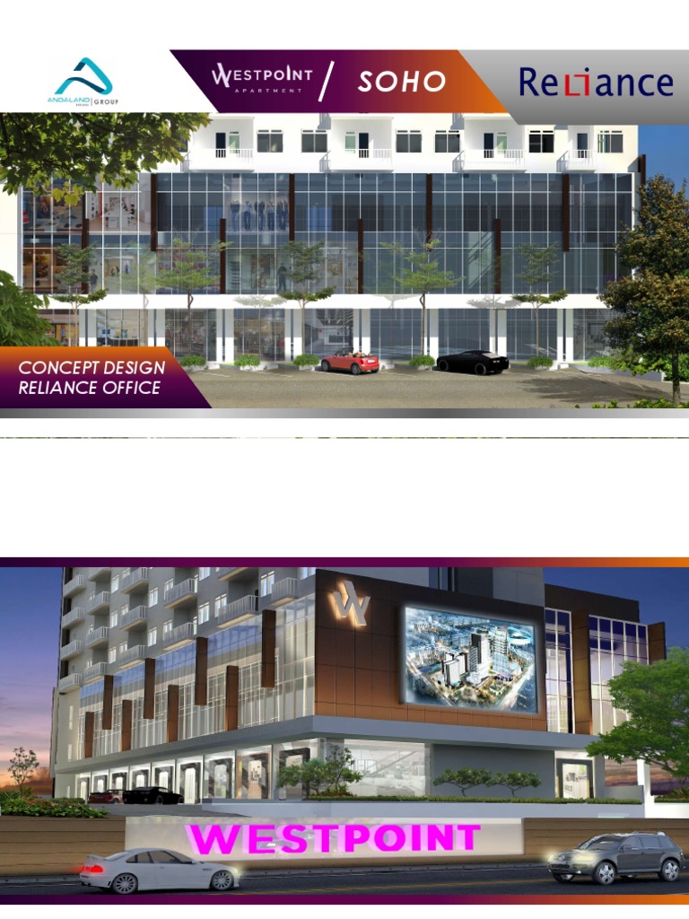 SOHO Office Concept Design Floor Plans and 3D Images | PDF | Space ...