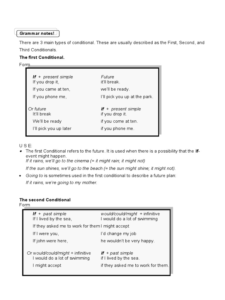 Conditional Explanation | PDF | Linguistic Morphology | Language Mechanics