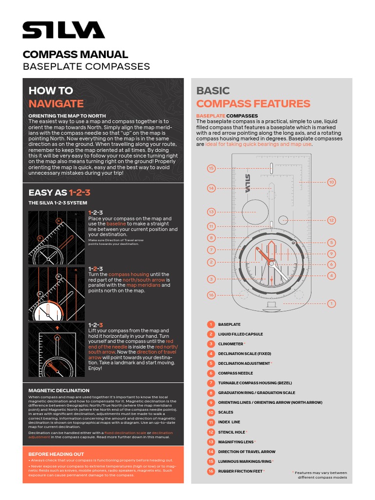 Compass Manual | PDF | Compass | Navigation