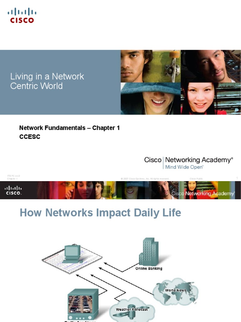 Living in A Network Centric World: Network Fundamentals - Chapter 1 ...