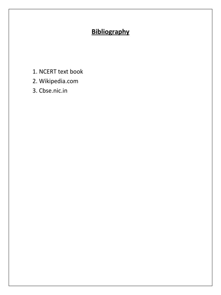 Bibliography: 1. NCERT Text Book 3. Cbse - Nic.in | PDF | Mirror | Optics